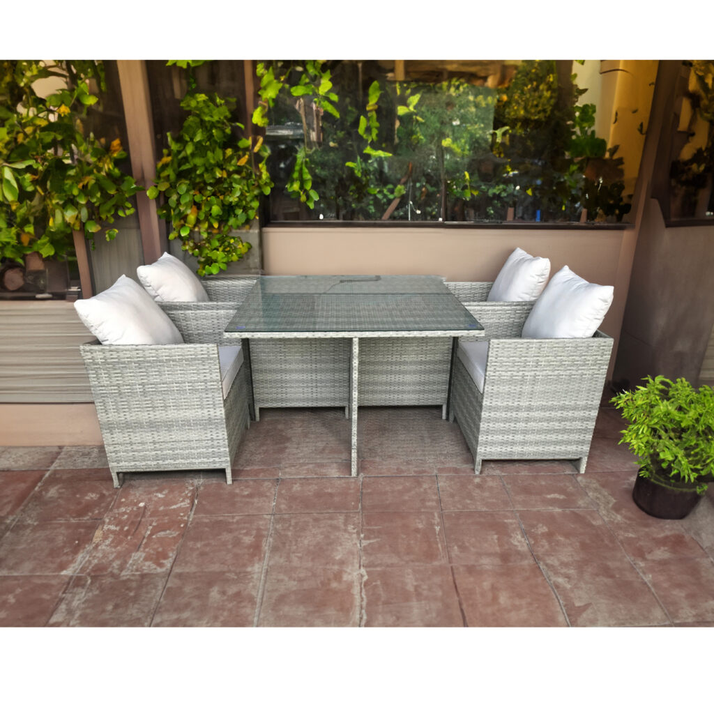 CUBE DINING SET - DB FURNITURE